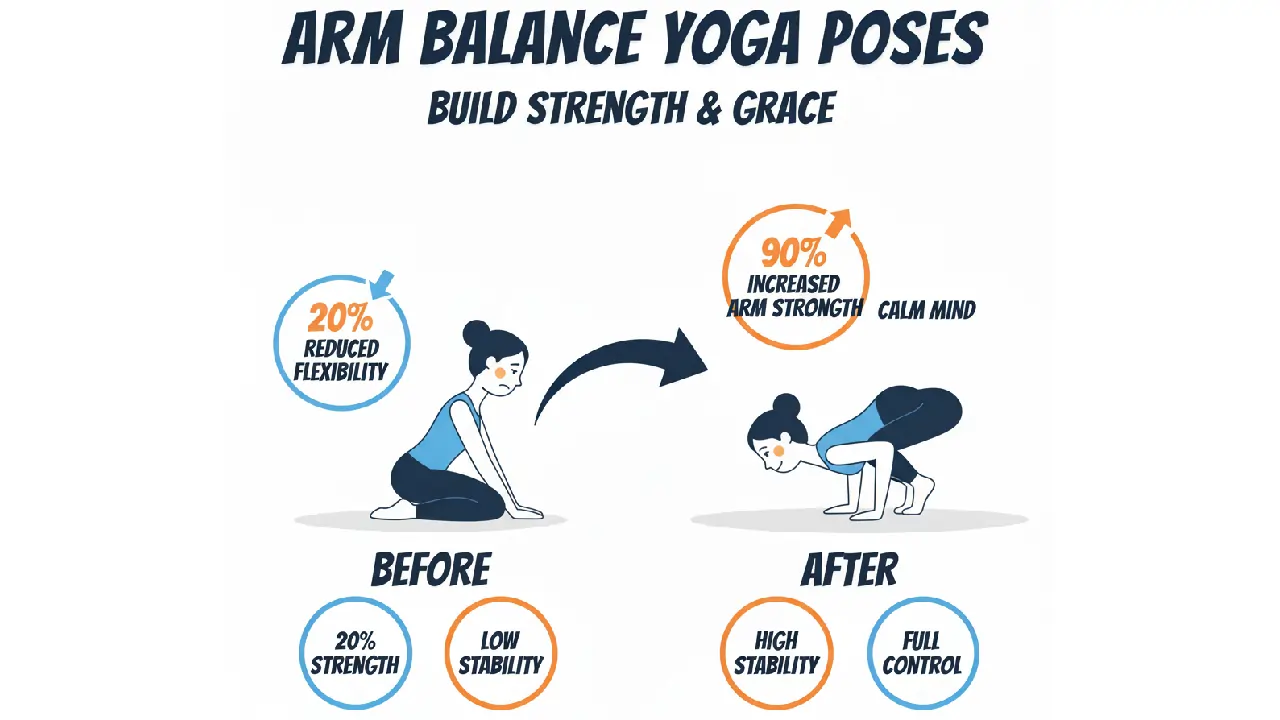 Unlock Your Power: 7 Arm Balance Yoga Poses You Can Master
