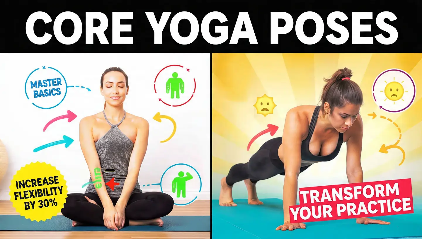 Unlock Your Potential: 12 Core Yoga Poses You Must Master