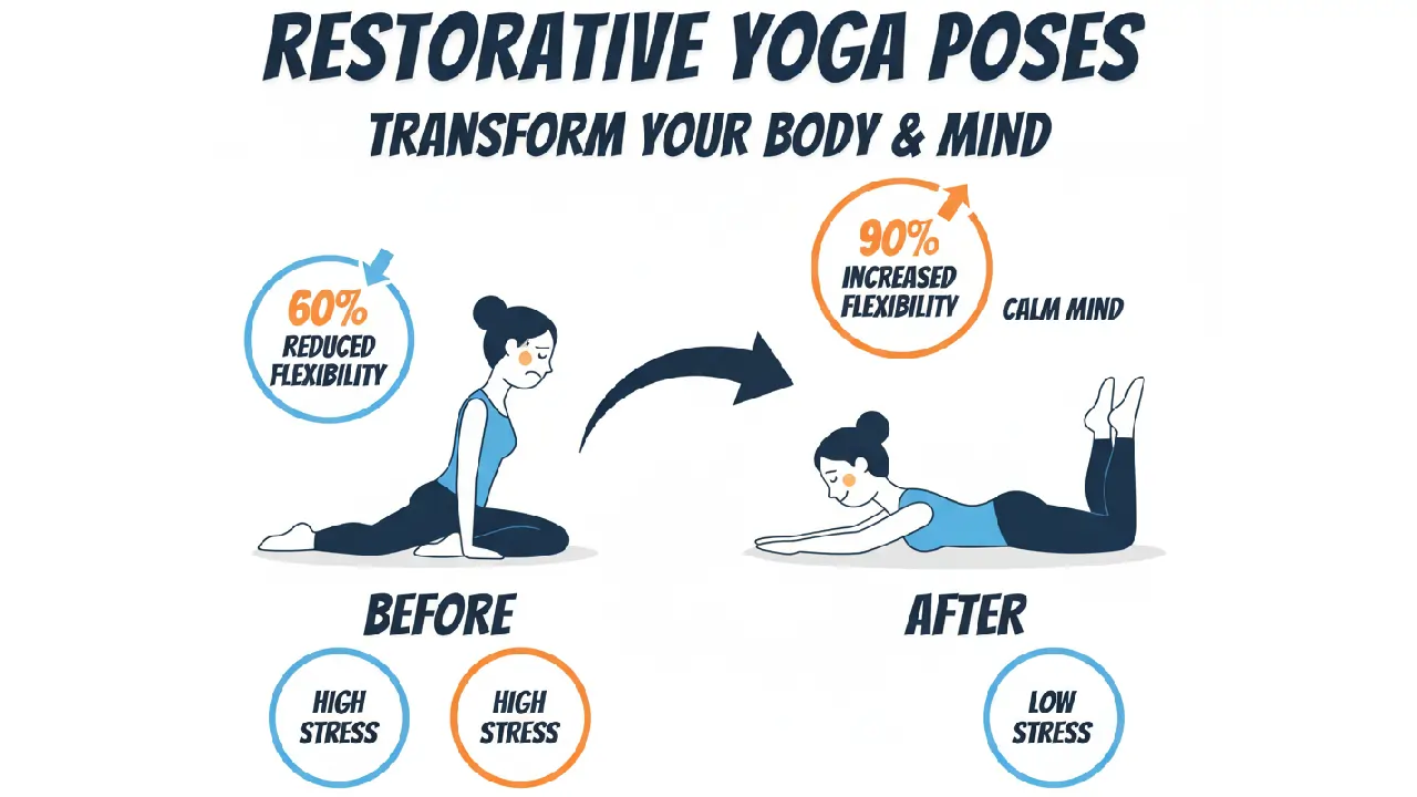 Melt Your Stress: 7 Restorative Yoga Poses for Deep Calm