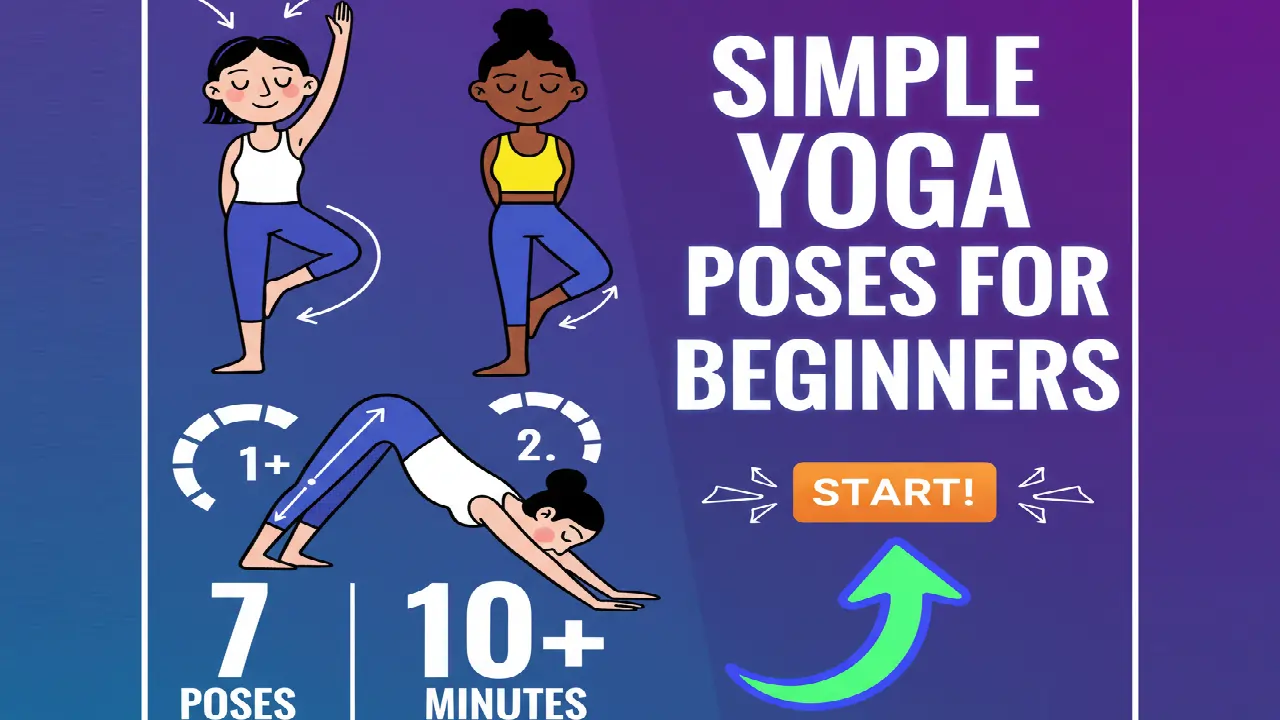 Unlock Your Body's Secret: 7 Simple Yoga Poses for Beginners