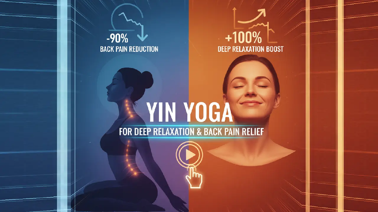 Melt Away Back Pain: Yin yoga for deep relaxation back pain relief