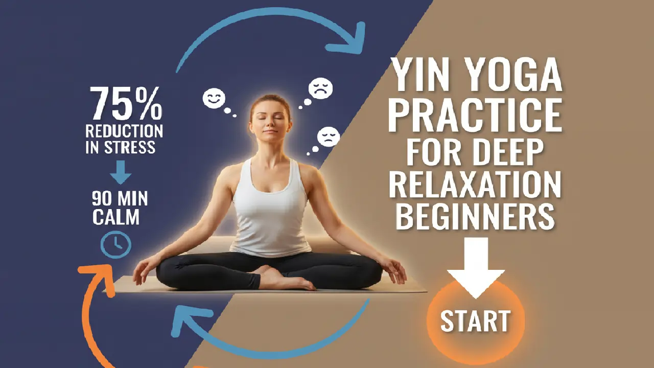 A Beginner's Yin yoga practice for deep relaxation beginners