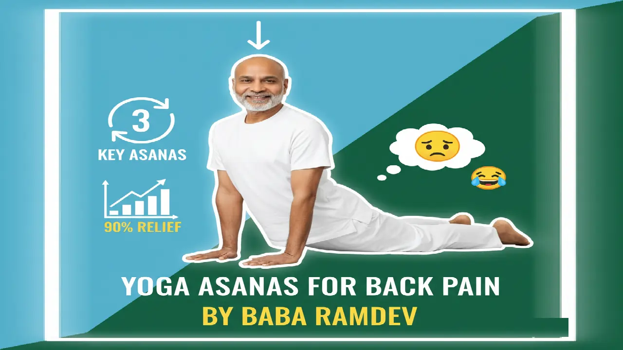 Conquer Back Pain: Yoga asanas for back pain by Baba Ramdev